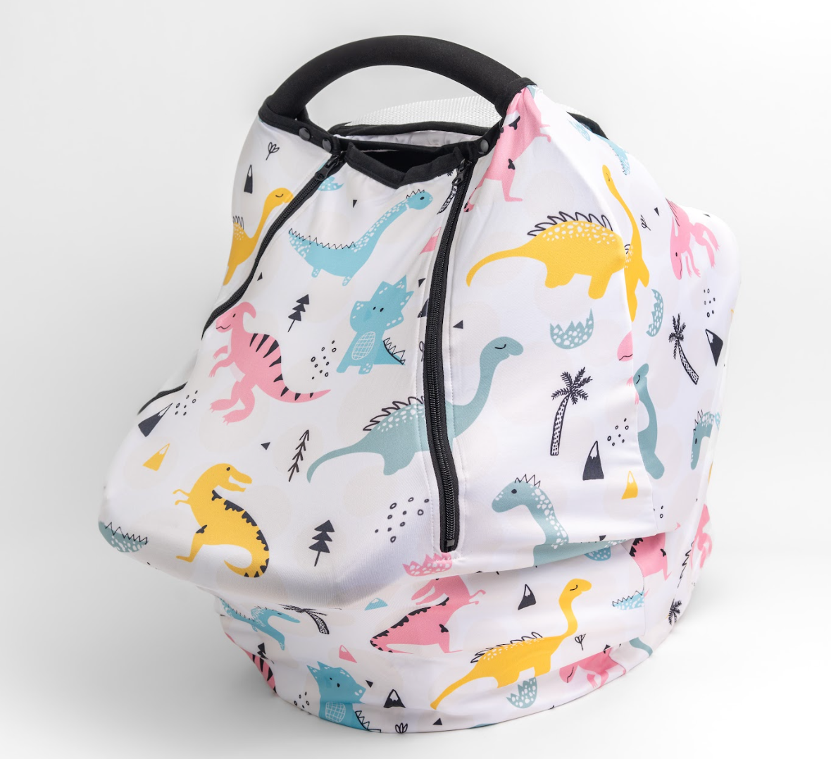 Nelly Boo Capsule Cover - All Seasons with Insect Net in Dino Baby