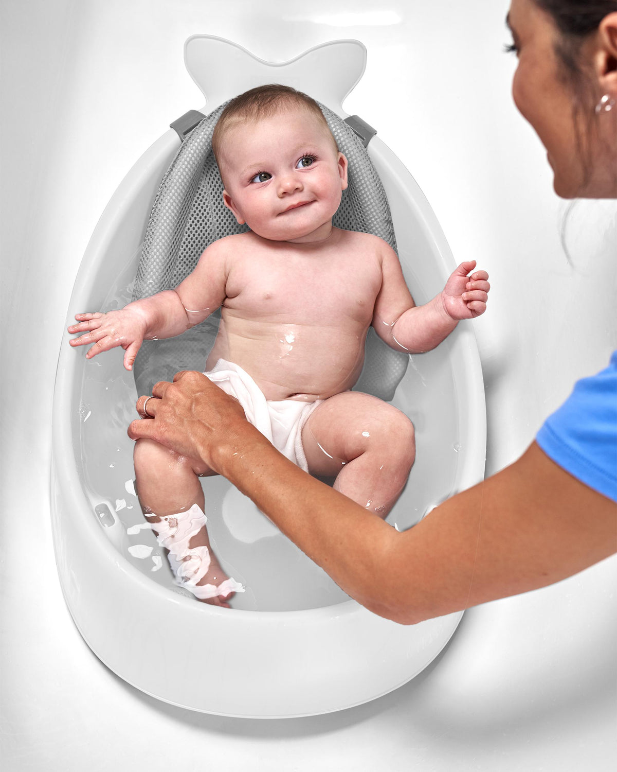 Skip Hop Moby Smart Sling 3-Stage Tub - White